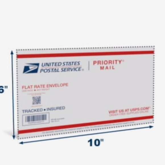 Office | Priority Mail Flat Rate Envelope White | Poshmark